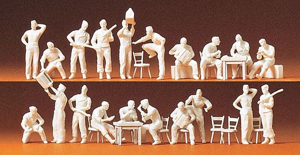 Preiser Figures PR16500 | HO military Figures 1:87